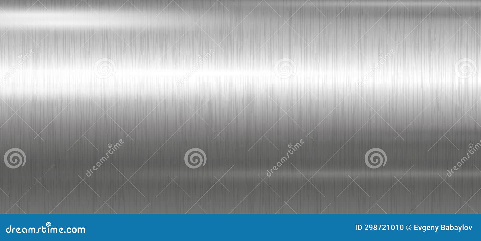 Panoramic Background Silver Steel Metal Texture - Vector Stock ...