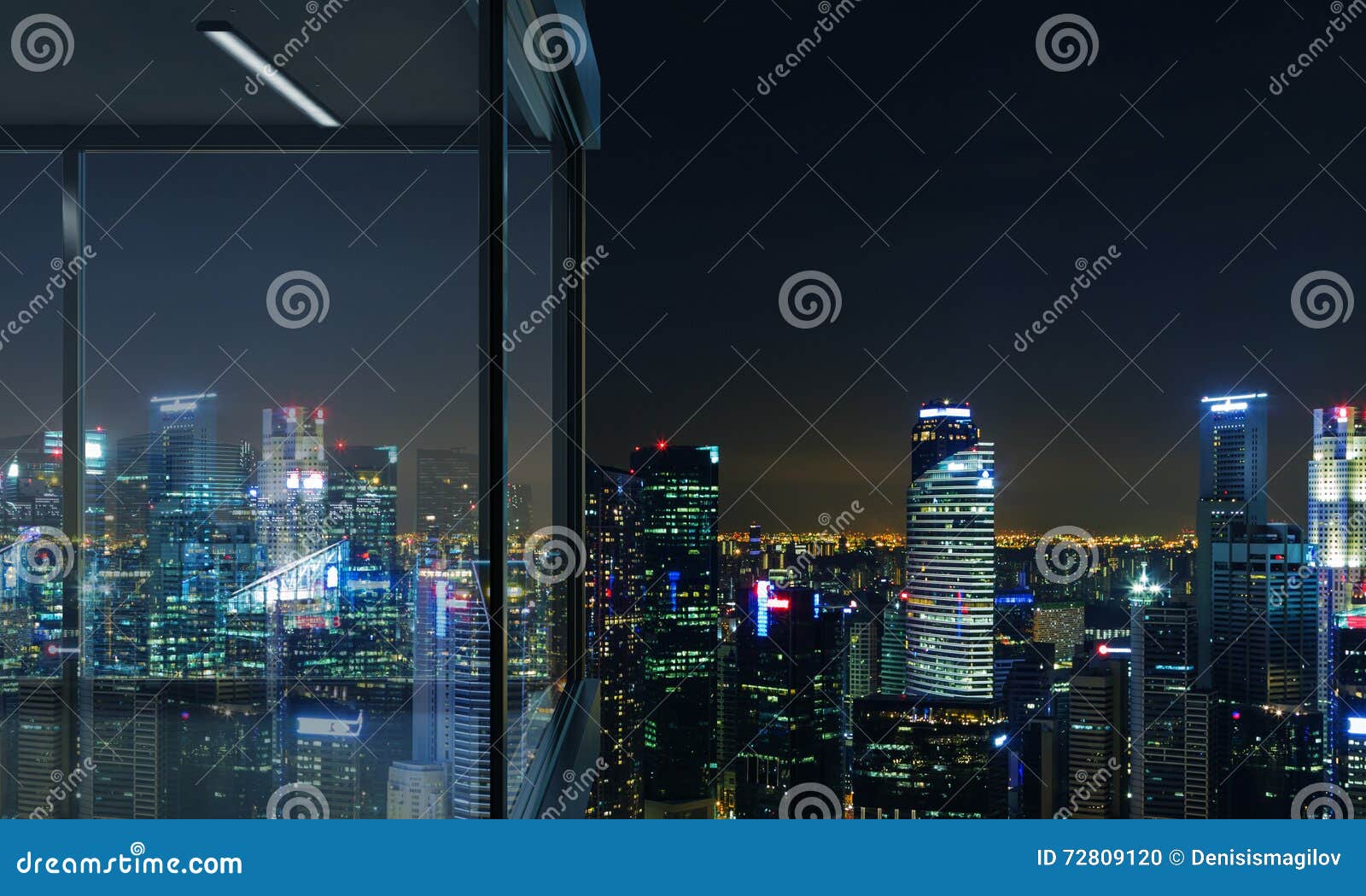 Panoramic balcony sideview stock illustration. Illustration of empty ...