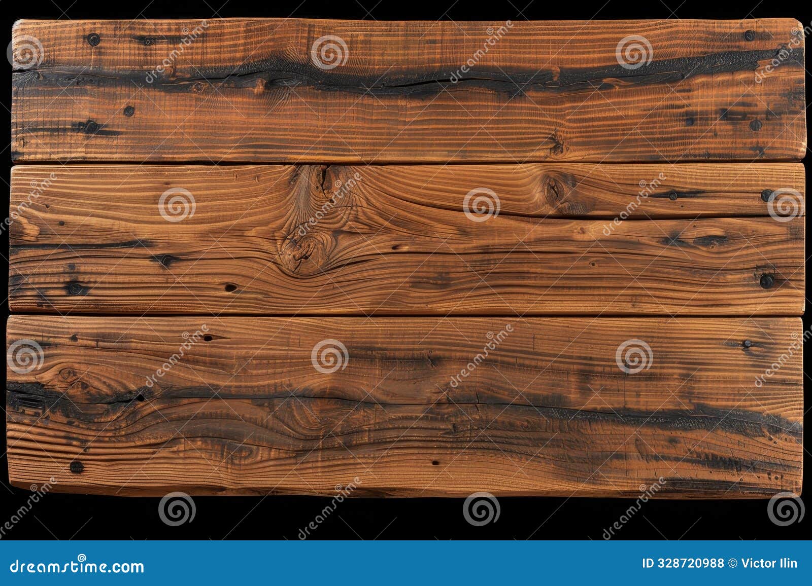Panoramic Banner Featuring Rustic Oak Wood Texture with Ancient ...