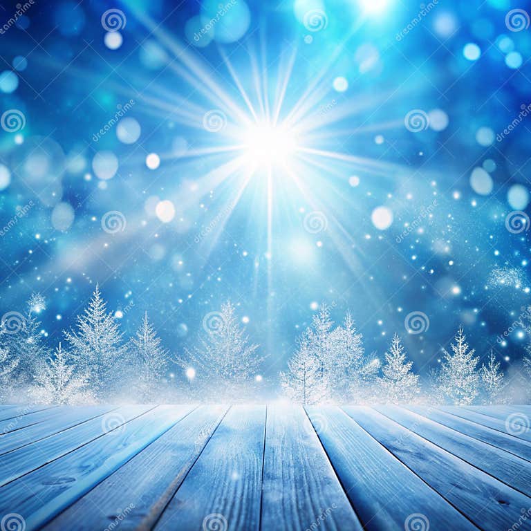 Panoramic Blue Background with Soft Sunlight and Subtle Shadow Effects ...