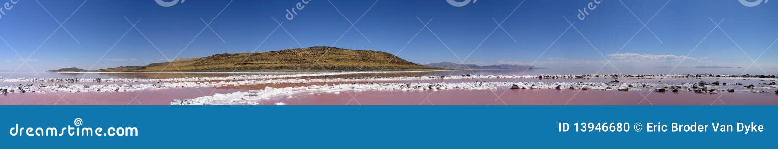 Panoramic of the Center of the Spiral Jetty, M Editorial Image - Image ...