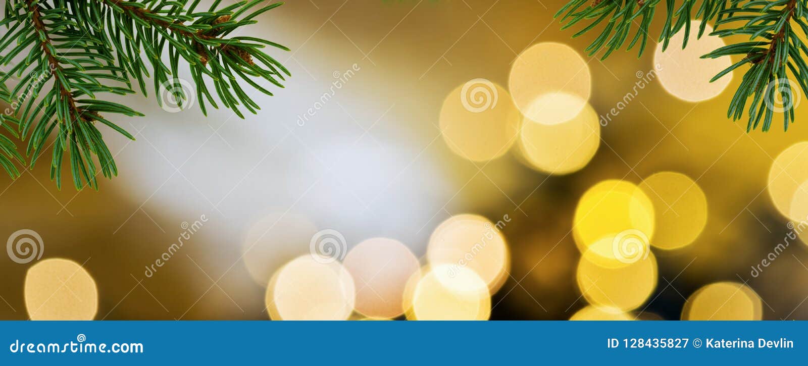 Panoramic Christmas Background Stock Image - Image of greetings ...