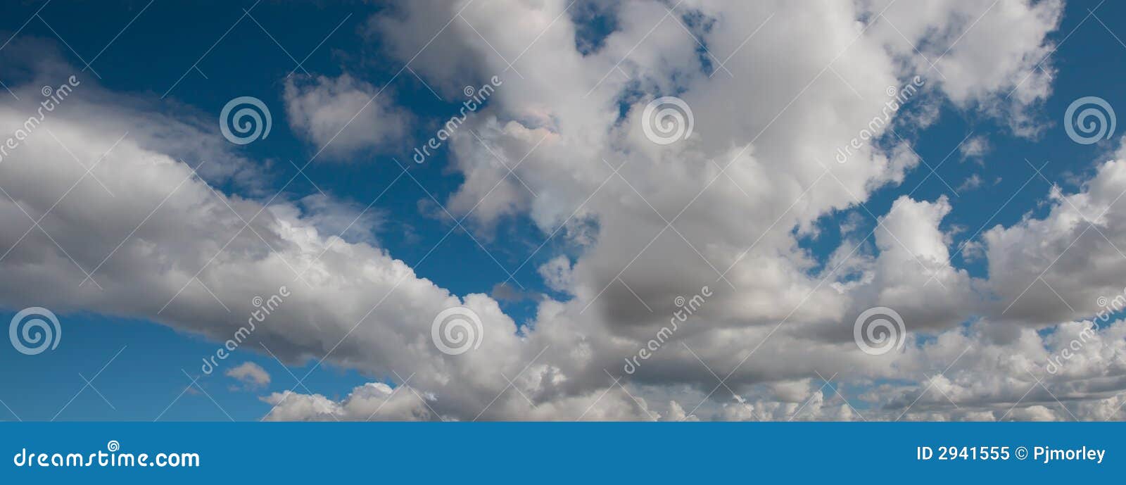 Panoramic Clouds stock image. Image of clouds, formation - 2941555
