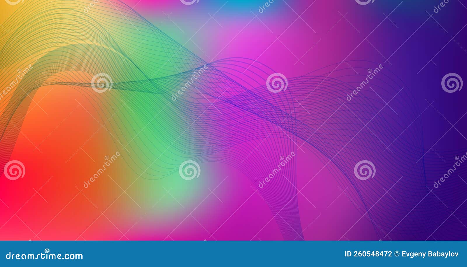 Panoramic Colorful Abstract Stylish Multi Background with Wavy Lines ... Panoramic Colorful Abstract Stylish Multi Background with Wavy Lines ...