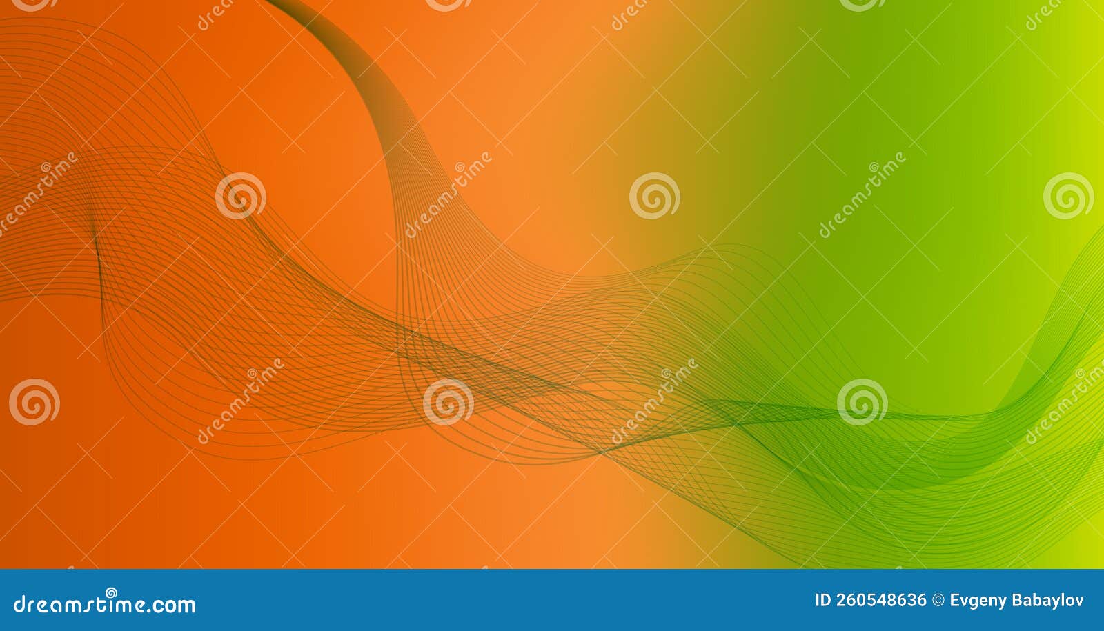 Panoramic Colorful Light Abstract Stylish Multi Background with Wavy ...