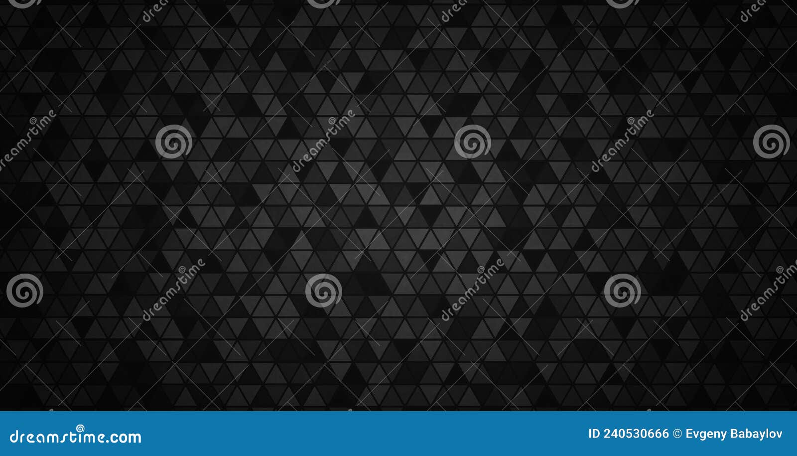 Panoramic Dark Background Set of Black Triangles - Vector Stock Vector ...
