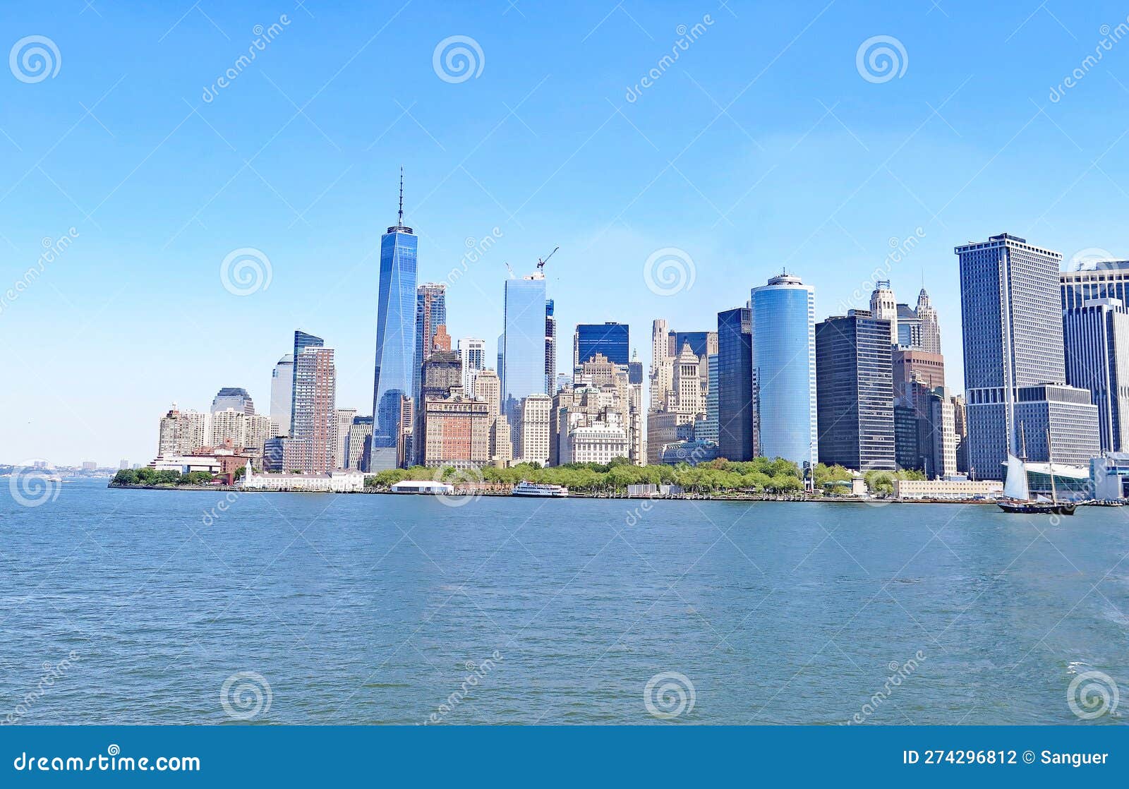 Panoramic of the Docks of New York Stock Photo - Image of dock, east ...