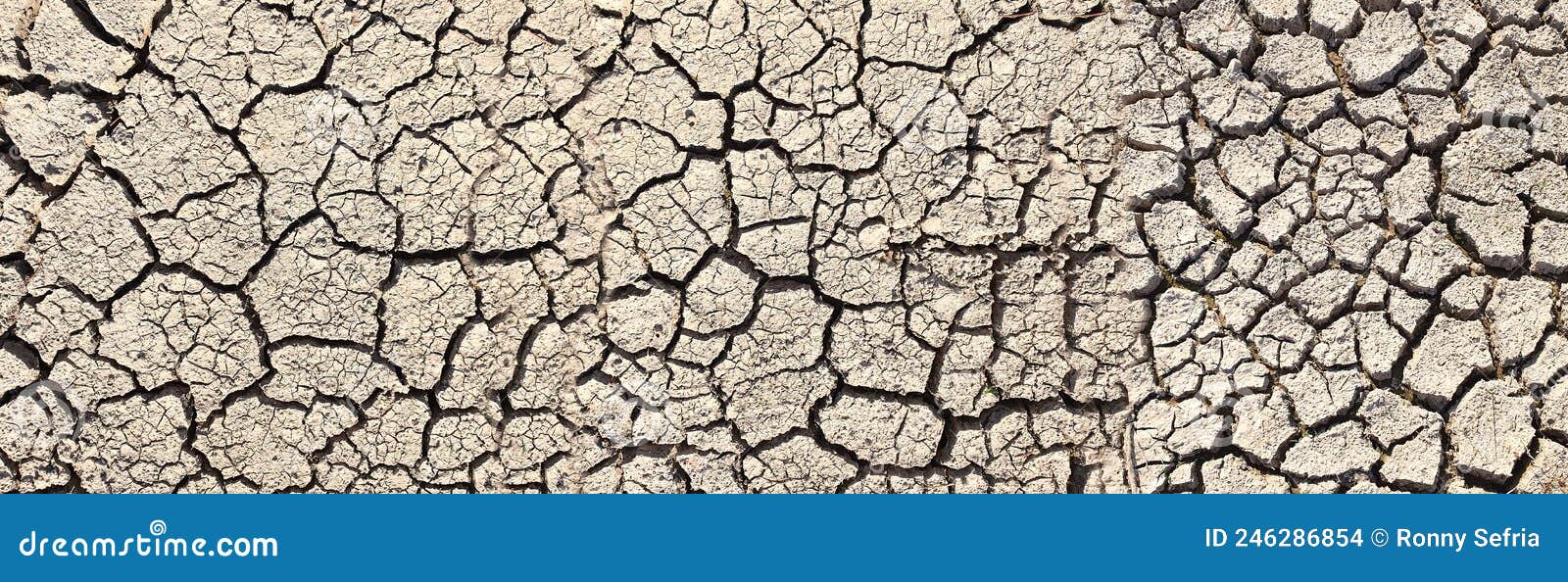 Panoramic Fracture Surface, Dry Terrain, Cracked Ground for Background ...