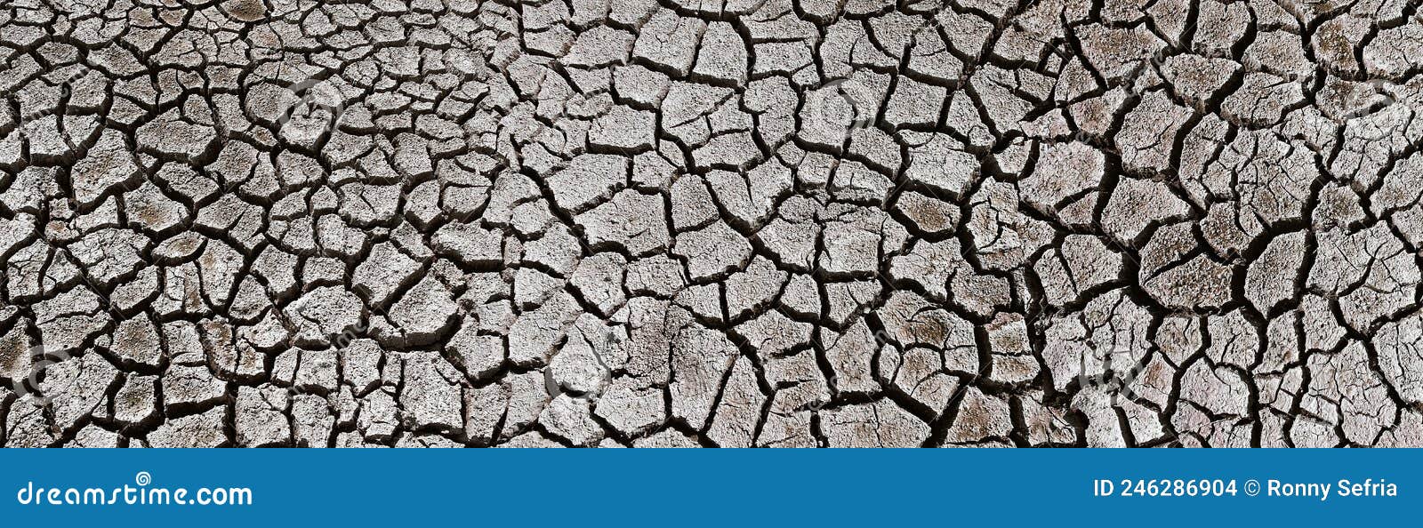 Panoramic Fracture Surface, Dry Terrain, Cracked Ground for Background ...