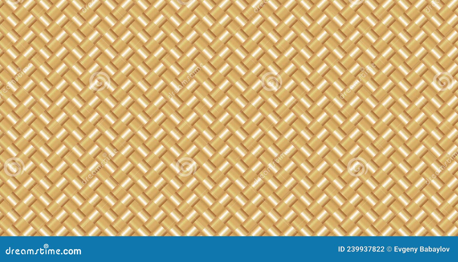 Panoramic Golden Gradient Braided Background, Repeating Elements ...
