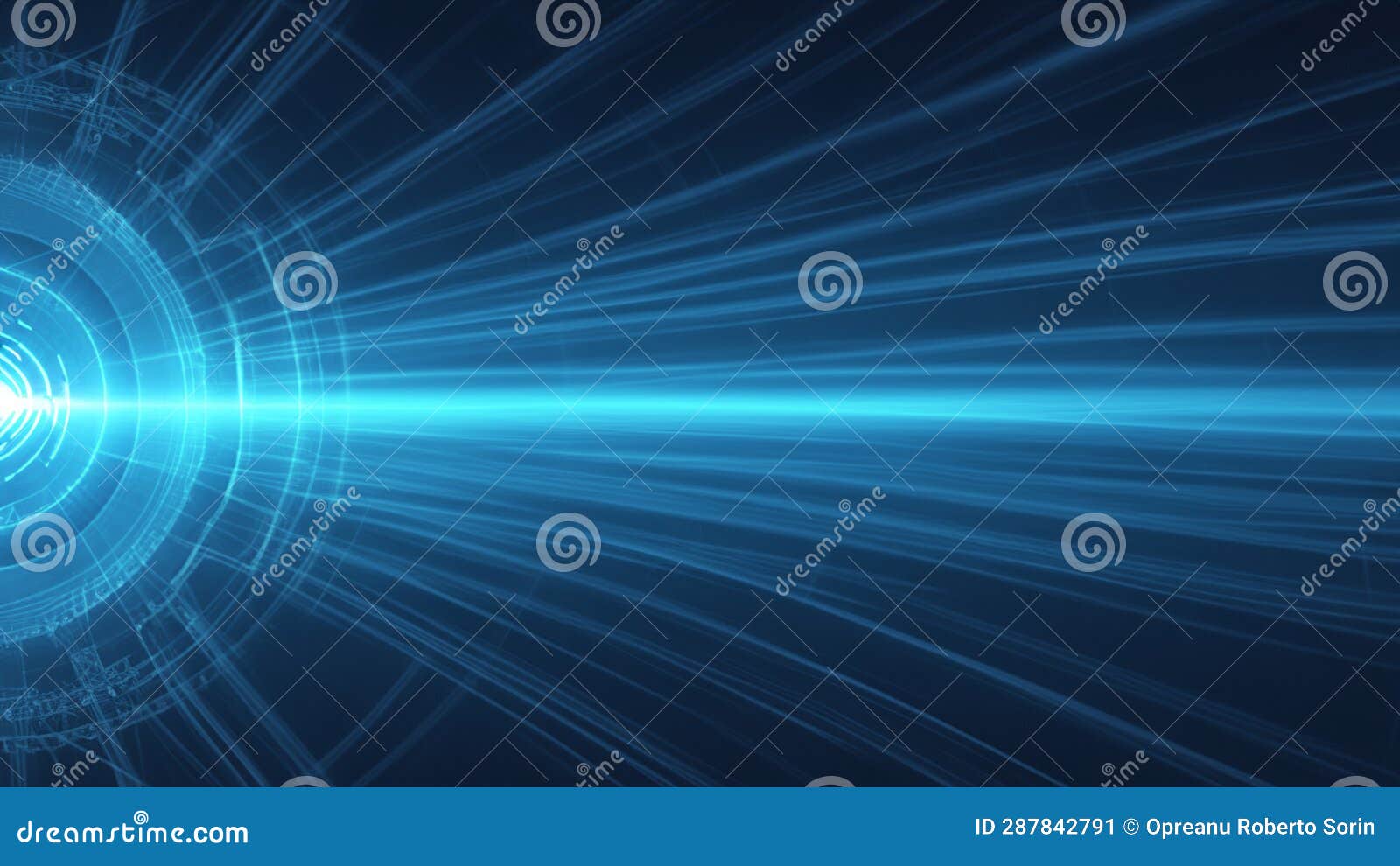 High Speed Technology Concept Stock Illustration - Illustration of move ...