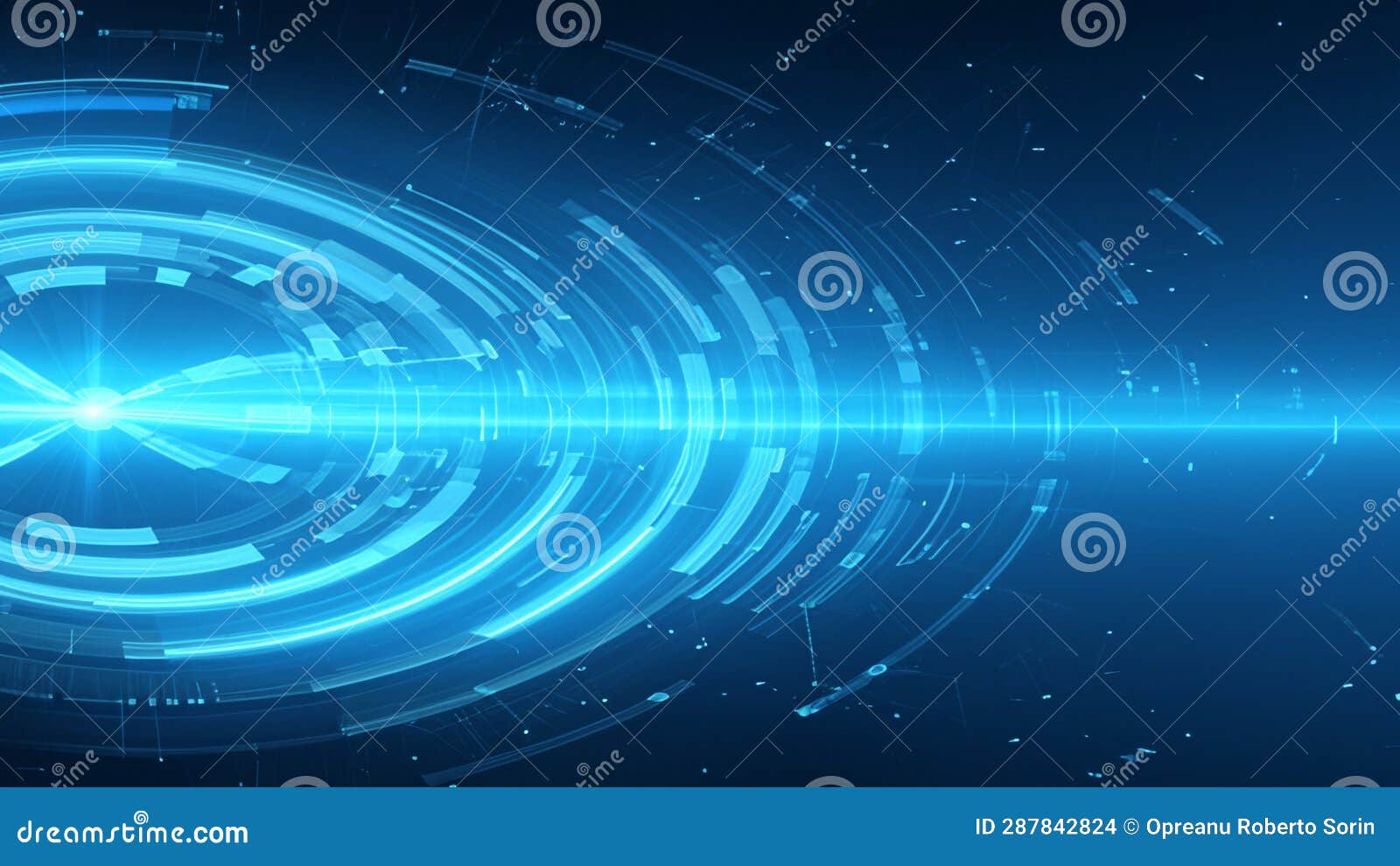 High Speed Technology Concept Stock Illustration - Illustration of ...