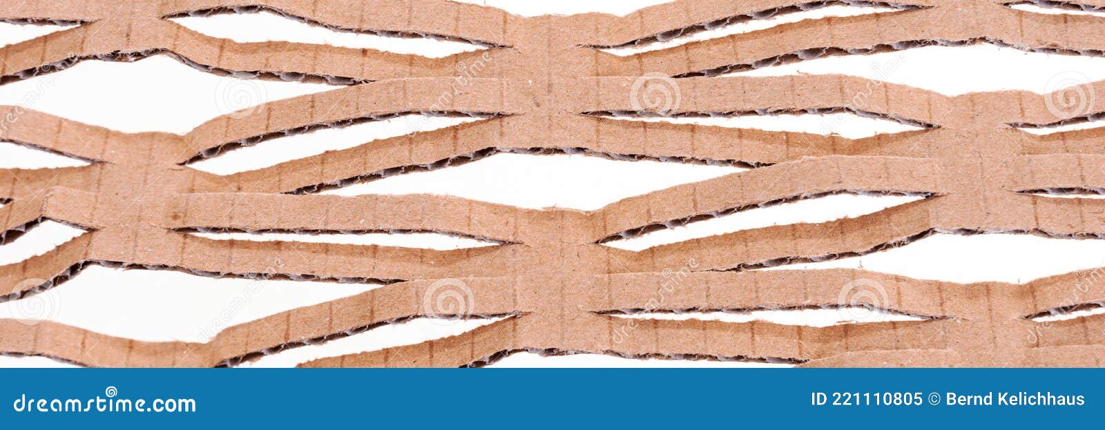 Panorama. Cardboard Box Pattern Isolated on White Background Stock ...