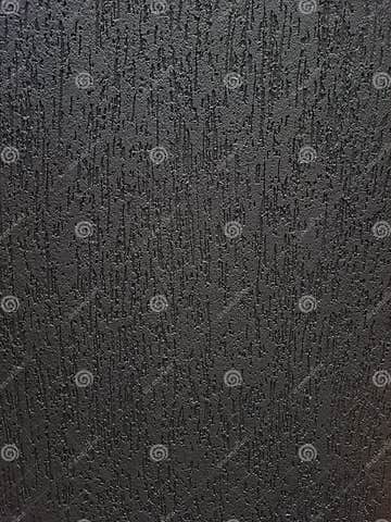 Panoramic Image of the Coating Texture in Black Color. Stock Photo ...