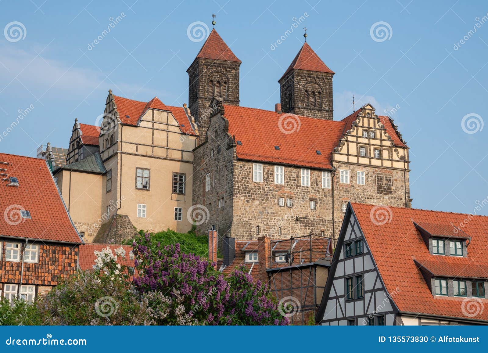 Quedlinburg, Germany, Europe Stock Photo - Image of building, famous ...