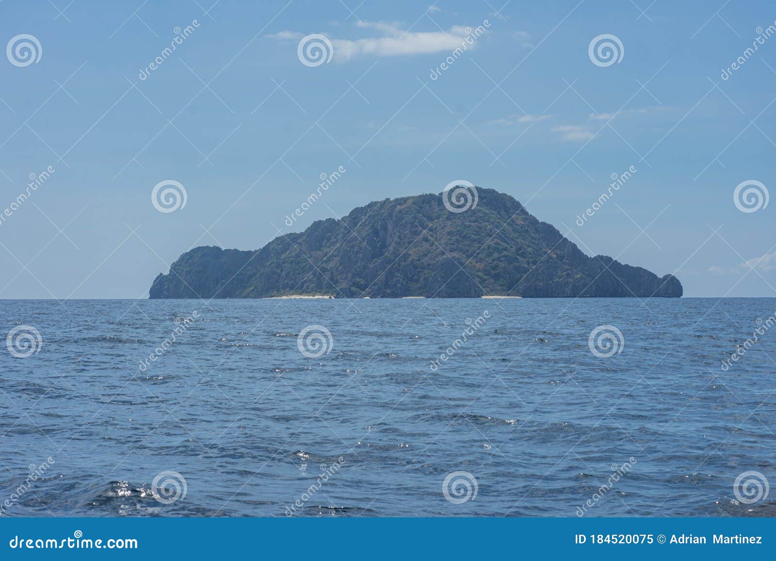 PANORAMIC LANDSCAPE, BEACH VIEW from PHILIPPINES, PALAWAN, 2019 Stock ...