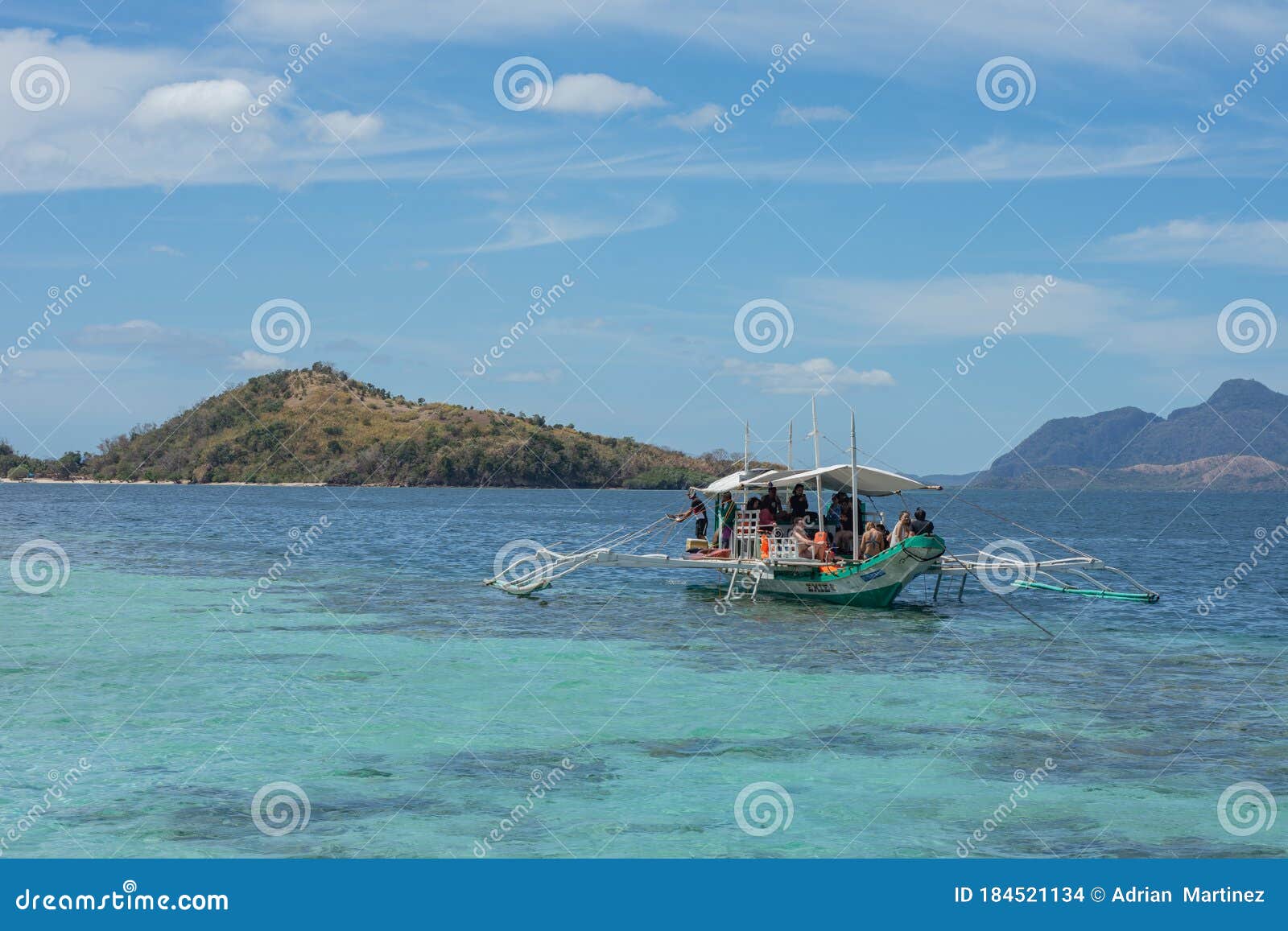 PANORAMIC LANDSCAPE, BEACH VIEW from PHILIPPINES, PALAWAN, 2019 ...