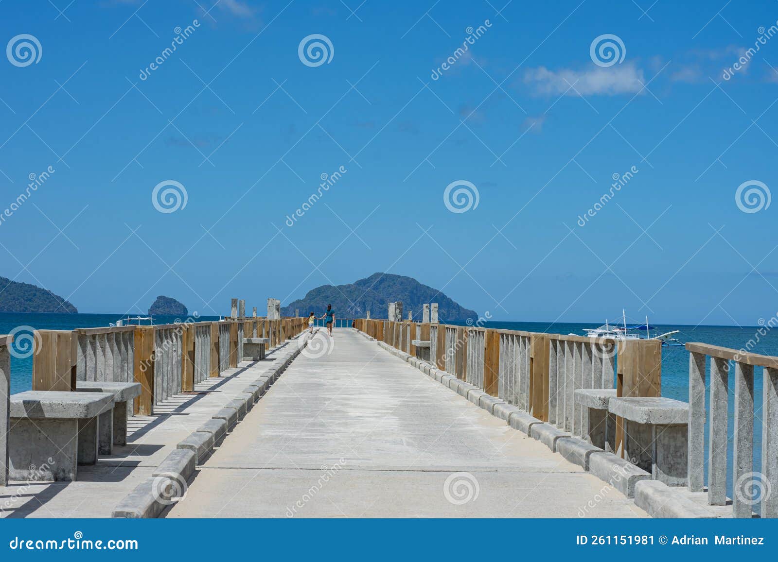 PANORAMIC LANDSCAPE, BEACH VIEW from PHILIPPINES, PALAWAN, 2019 Stock ...