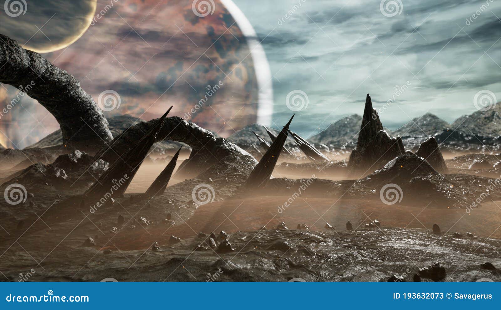 Alien Planets Landscapes