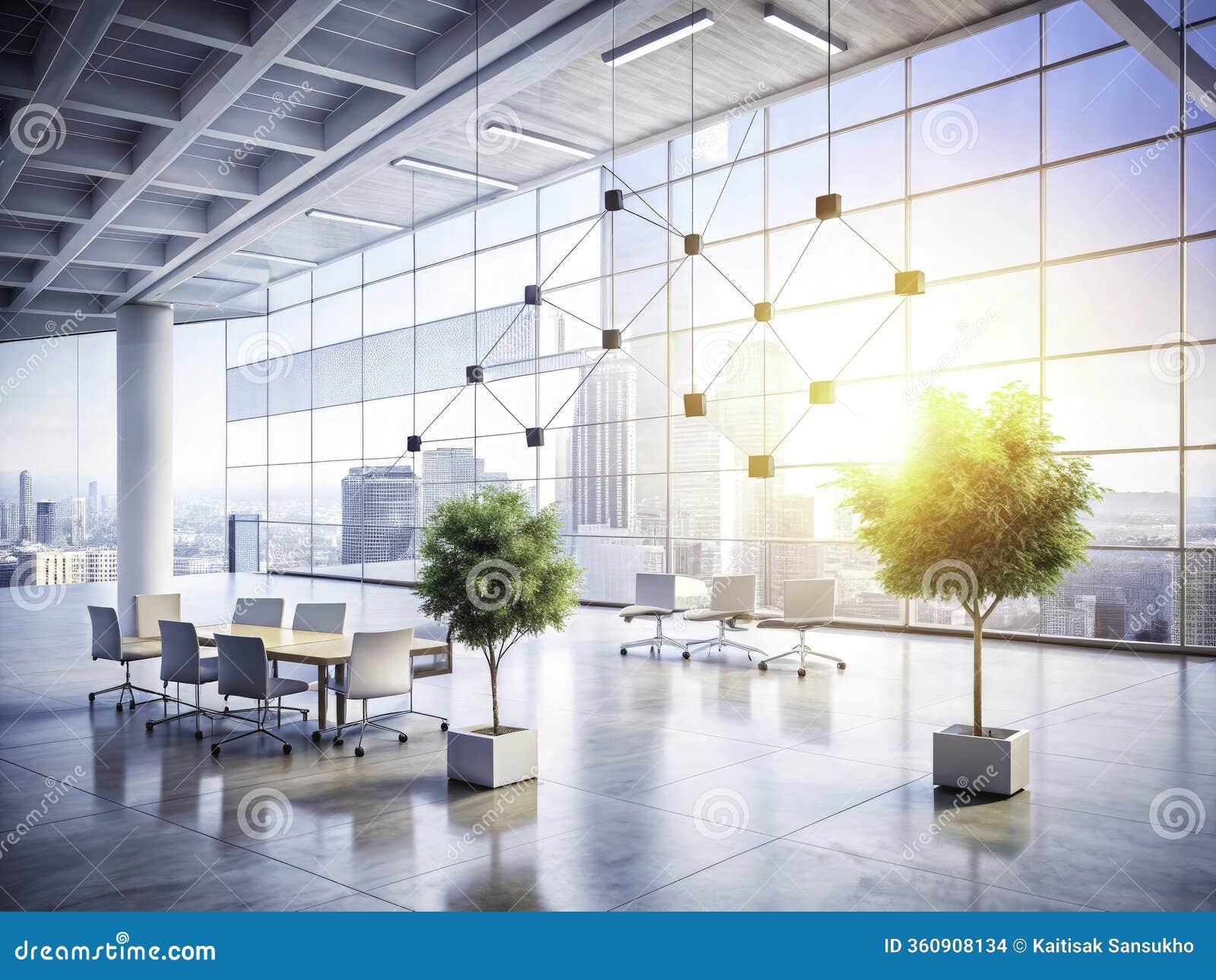 A Panoramic Minimalist White Infographic For Business Structure ...