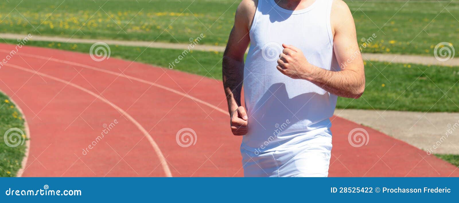 Panoramic runner stock photo. Image of health, lifestyle - 28525422