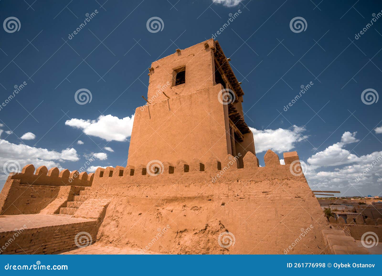 The Panoramic Square on the Ok Sheikh Bobo Tower Editorial Stock Photo ...
