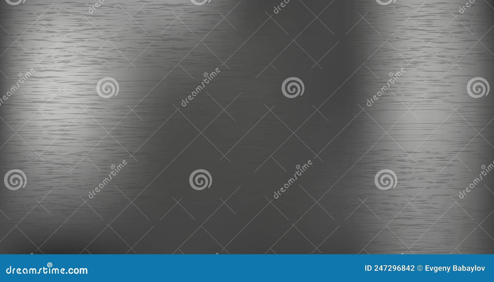 Panoramic Steel Background Metal Texture with Highlights - Vector Stock ...