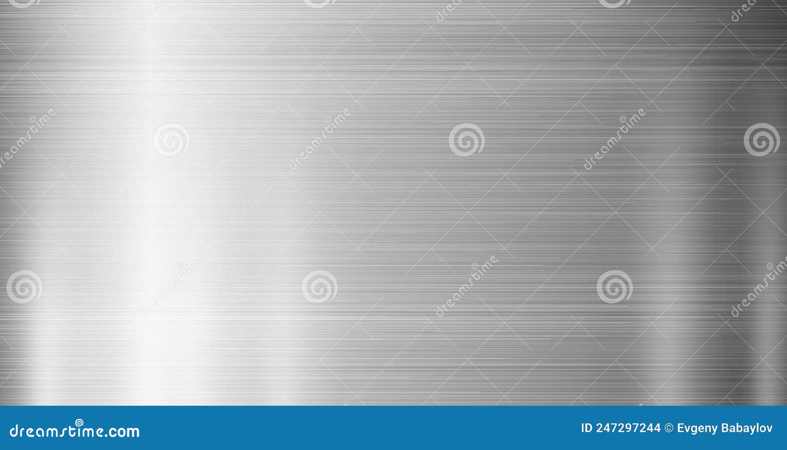 Panoramic Steel Background Metal Texture with Highlights - Vector Stock ...