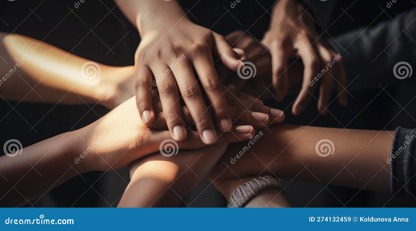 Panoramic Teamwork, Empathy, Partnership and Social Connection, Created ...
