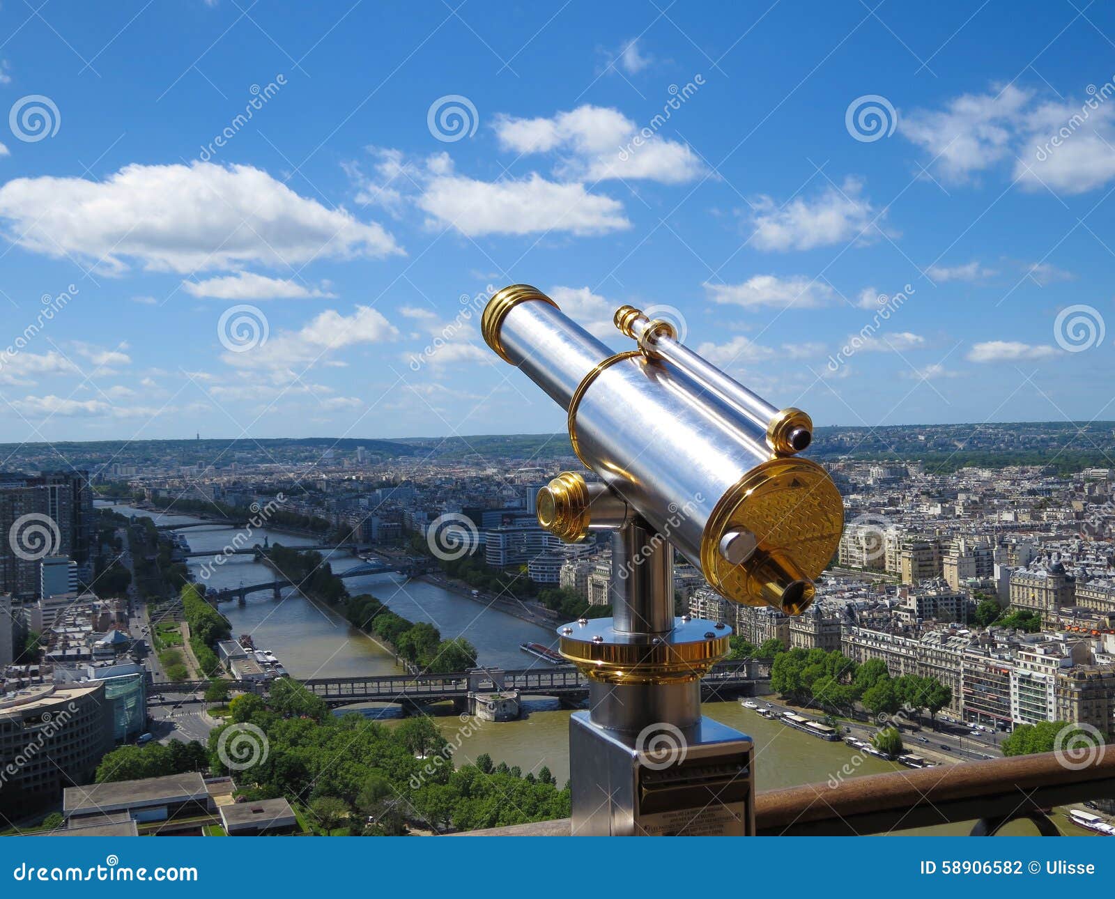 Panoramic telescope stock photo. Image of national, looking - 58906582