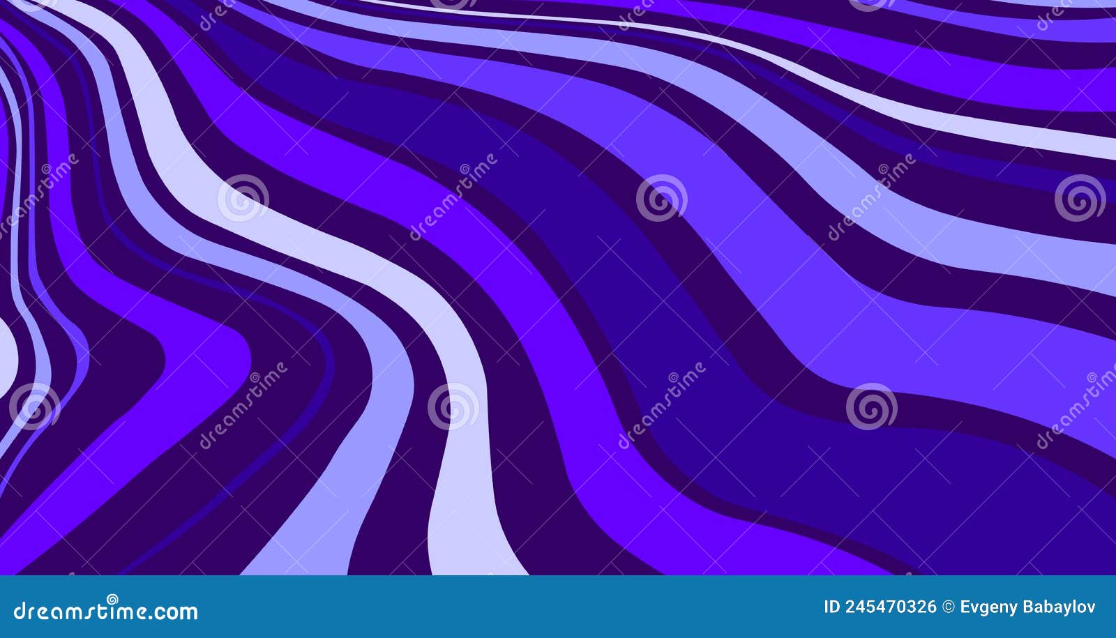 Panoramic Texture Background Blue Cyan Wavy Lines - Vector Stock Vector ...