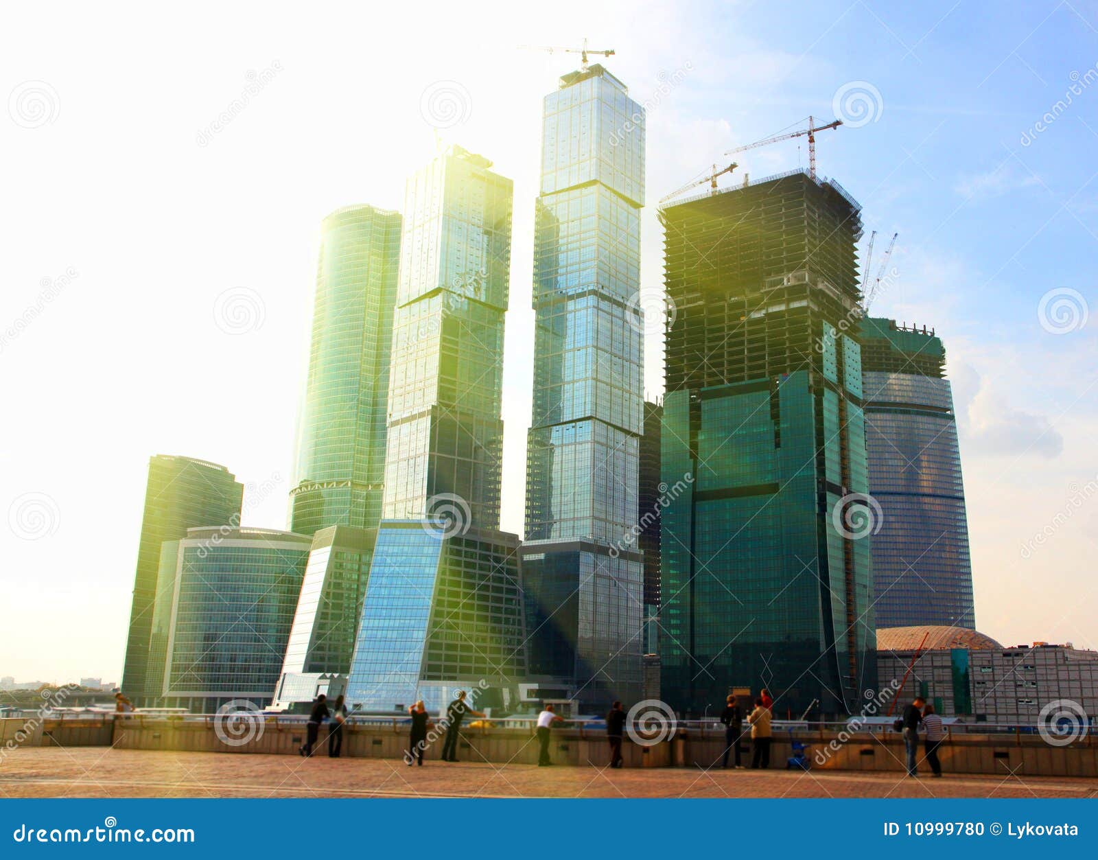Panoramic view stock photo. Image of citycsape, center - 10999780