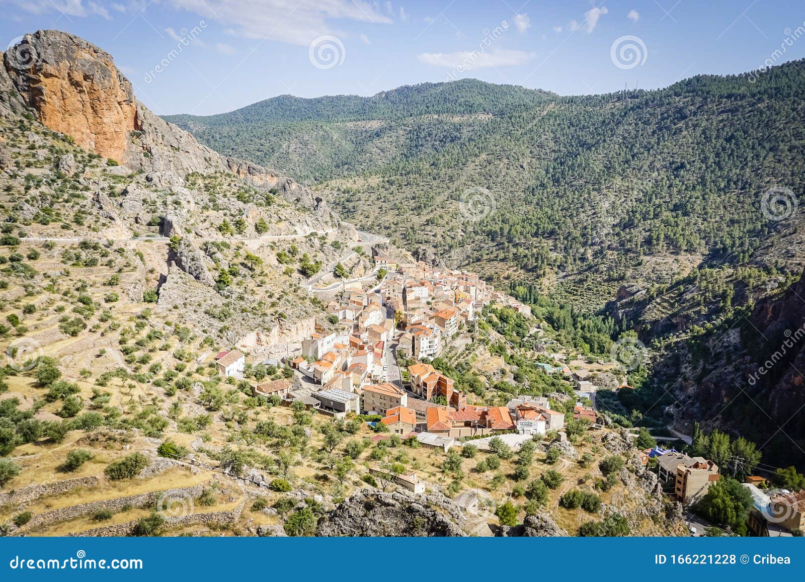 Panoramic view of Aina stock photo. Image of female - 166221228