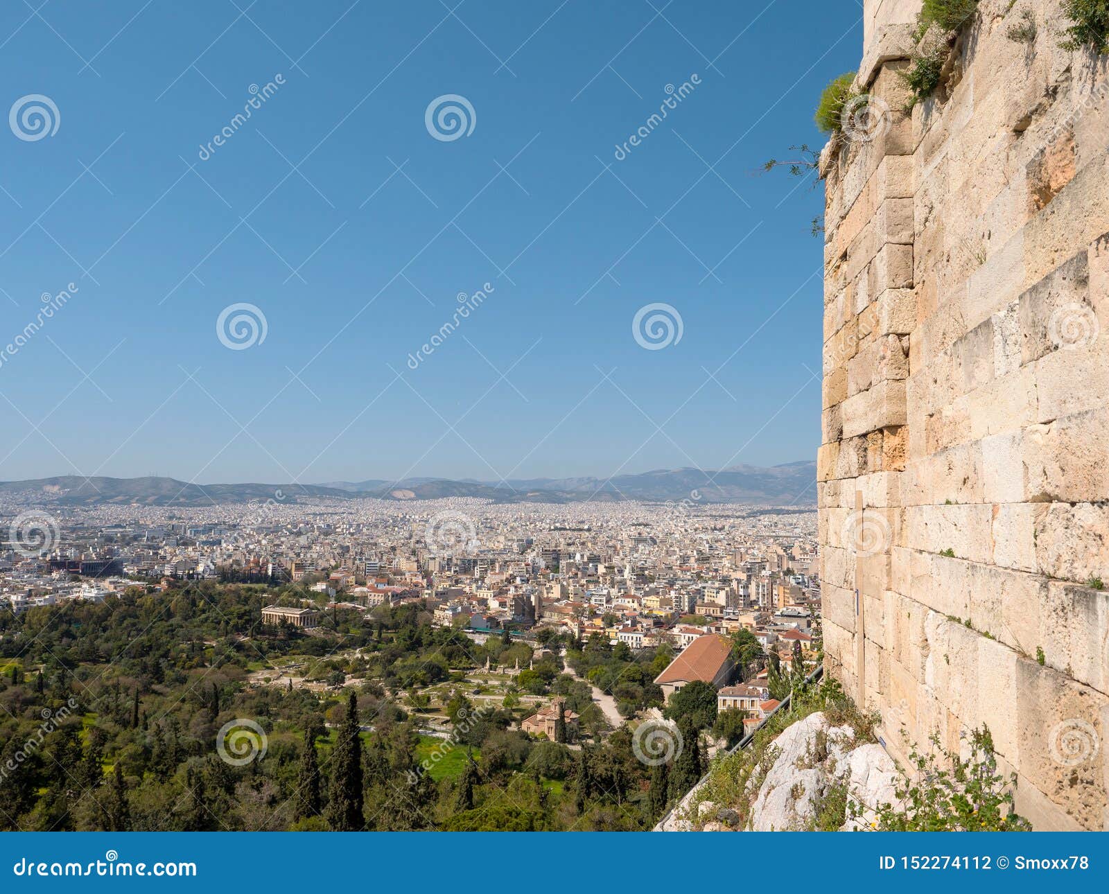 View Of The Athens International Airport Eleftherios Venizelos ATH ...