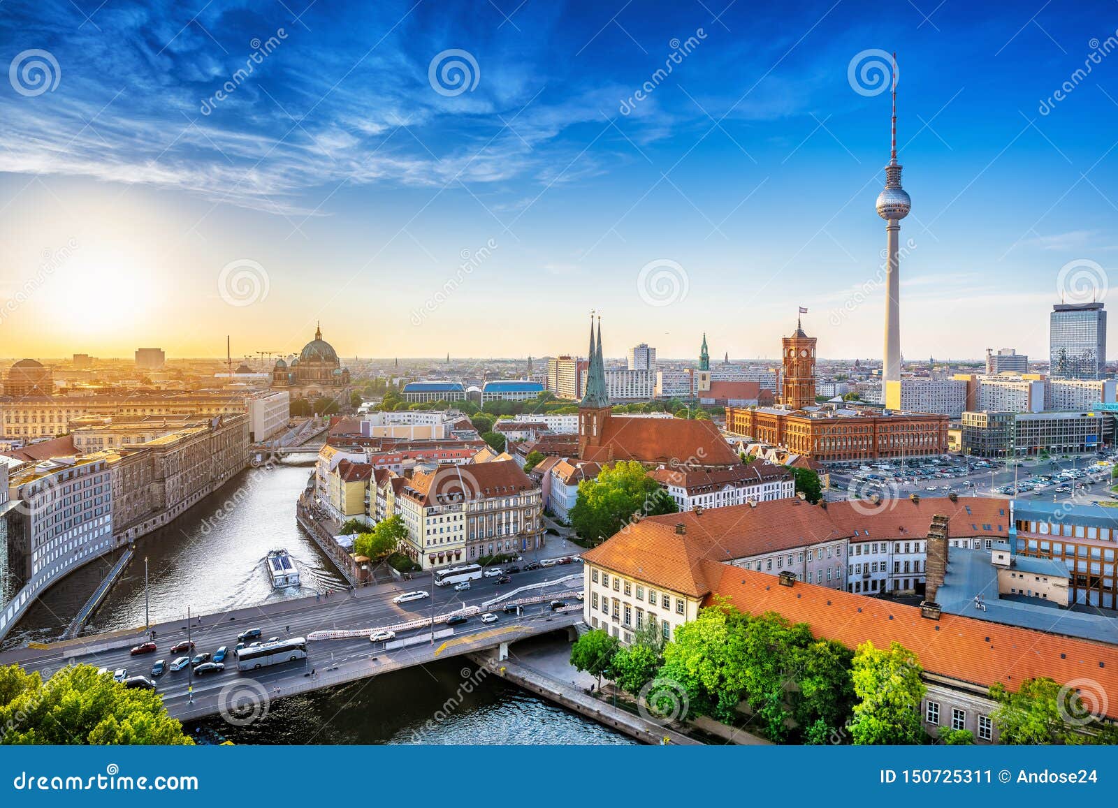 Berlin editorial photo. Image of german, tourist, panoramic - 150725311