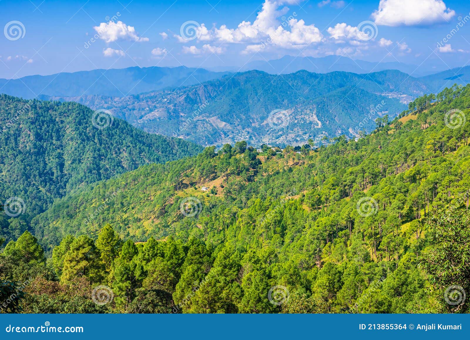 Binsar, Uttarakhand, India stock photo. Image of destinations - 213855364