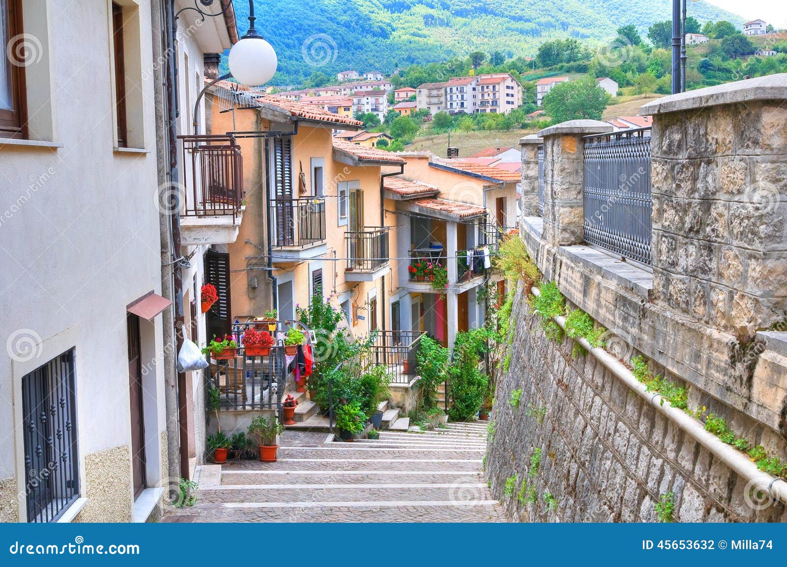 Brienza Basilicata With The Castello Caracciolo Di Brienza In The ...