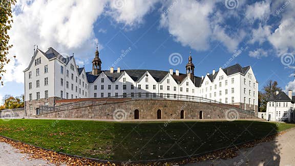 Panoramic View of a Castle in Plon, Germany Editorial Image - Image of ...