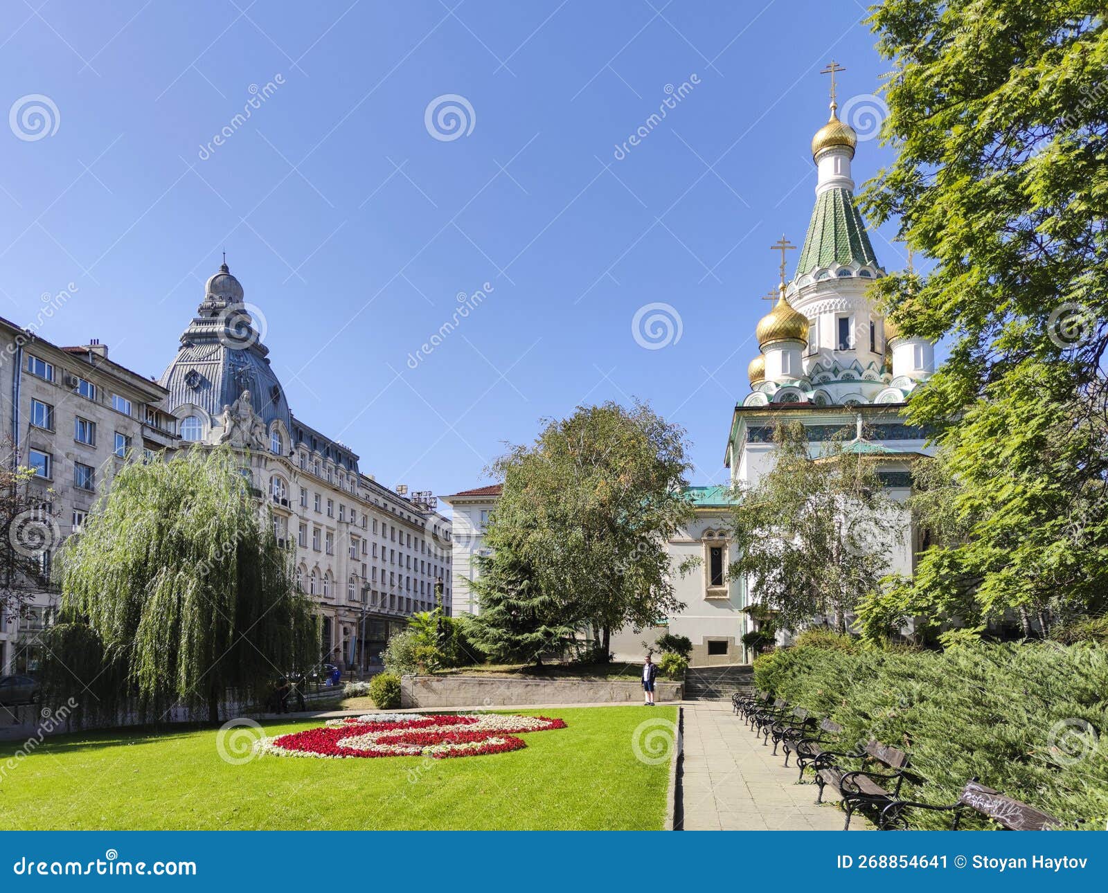 Panoramic View of Center of City of Sofia, Bulgaria Editorial Photo ...
