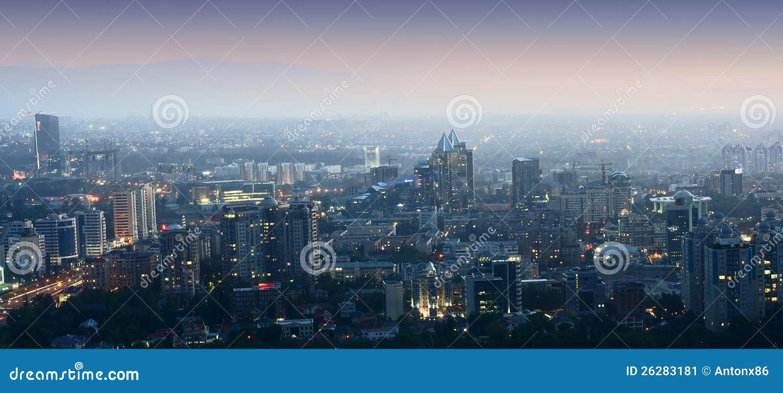 Panoramic view of city stock image. Image of tourism - 26283181