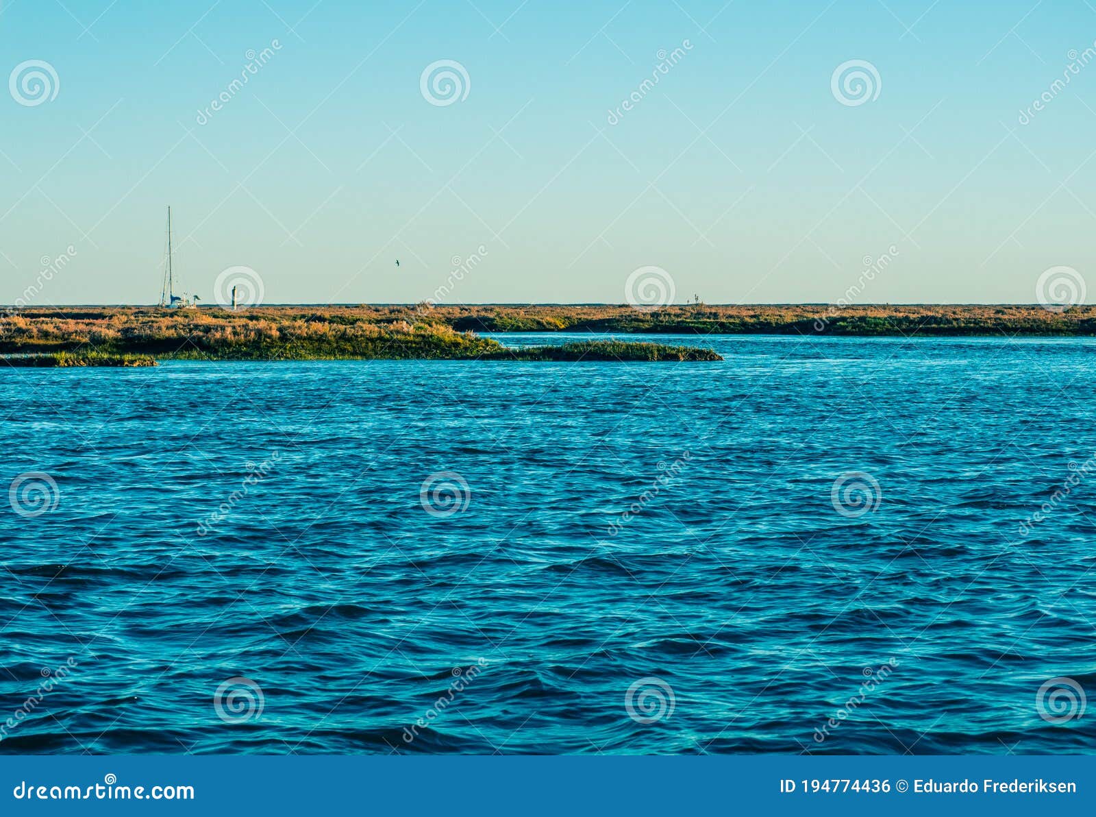 Panoramic View of City of Faro from the Sea Editorial Photo - Image of ...