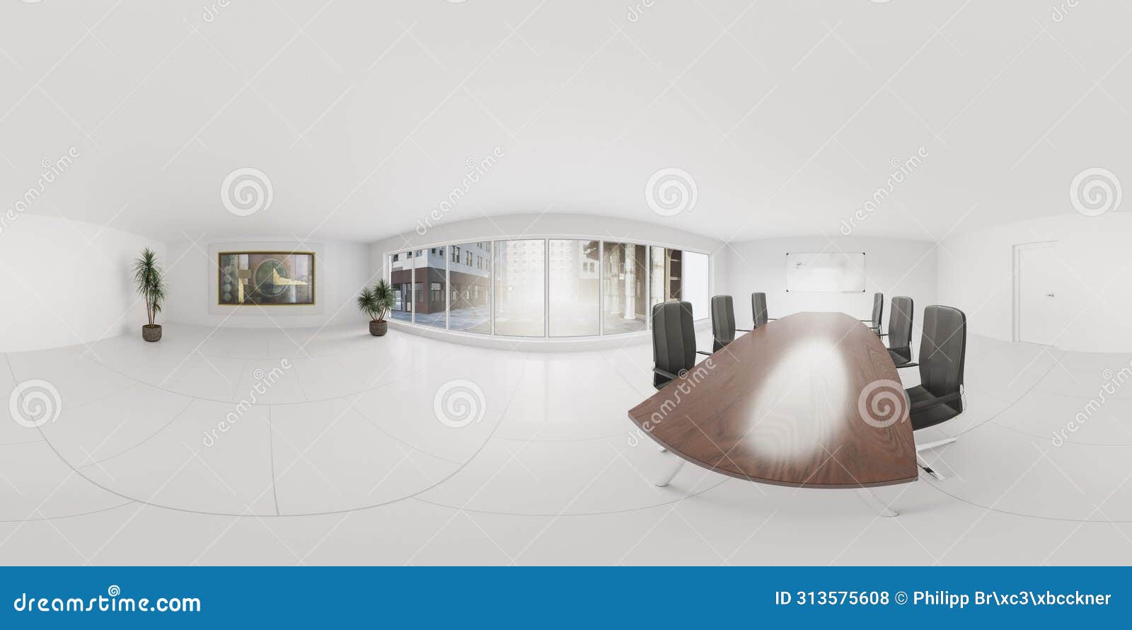 Panoramic View of a Conference Room 360 Panorama Vr Environment Map ...