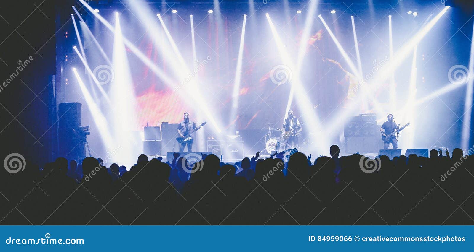 Panoramic View Of Crowd At Music Concert Picture. Image: 84959066