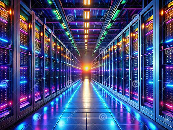 A Panoramic View of a CuttingEdge Data Center Advanced Servers ...