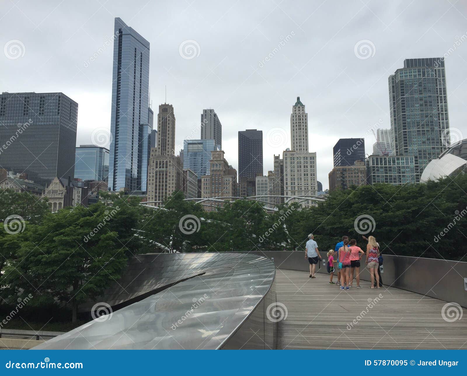 Panoramic View of Downtown Chicago Editorial Image - Image of panoramic ...