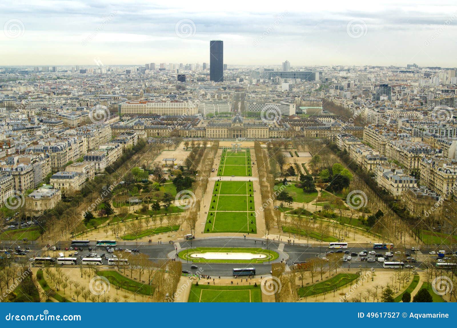 Panoramic View from the Eiffel Tower Editorial Photography - Image of ...