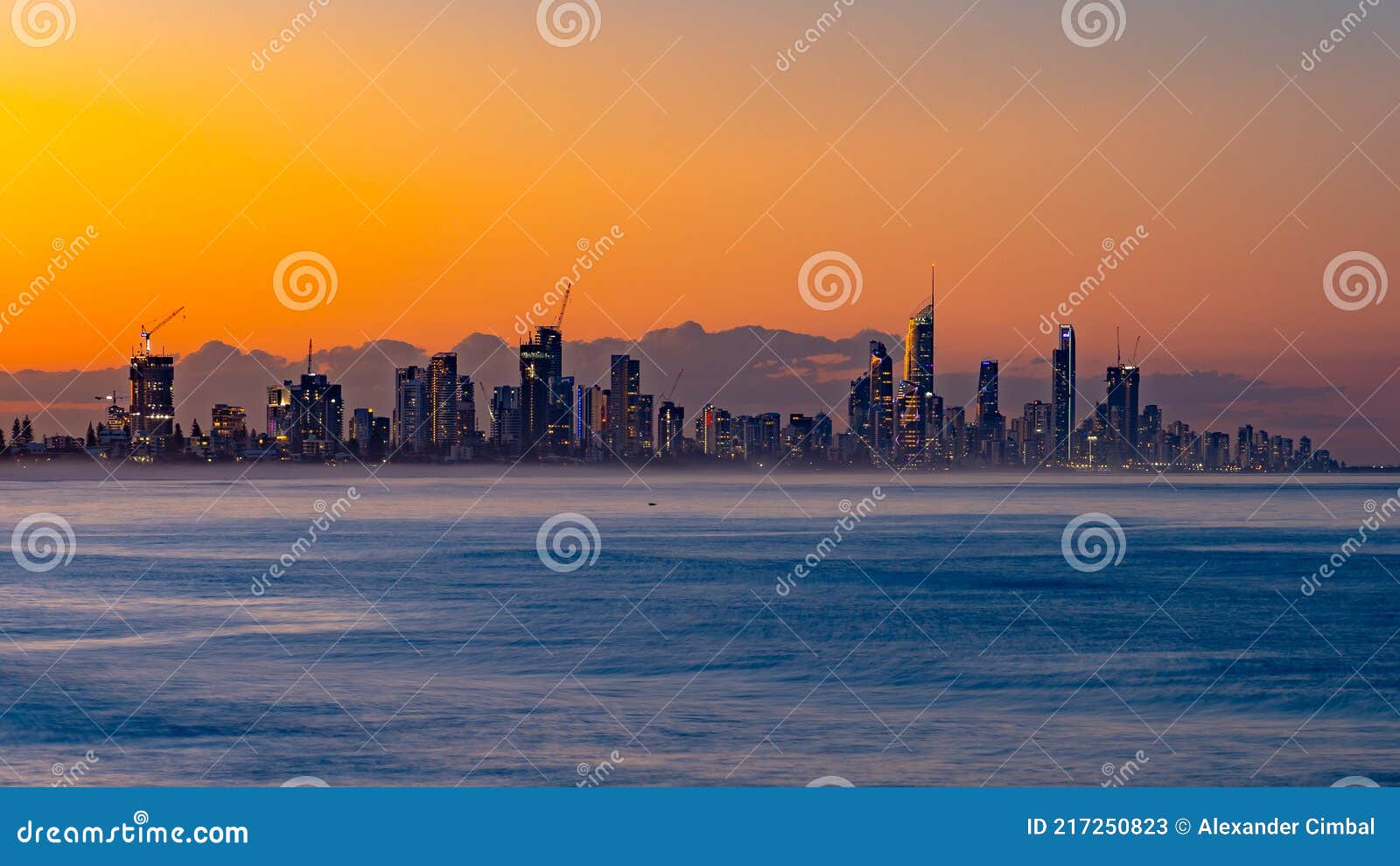 Sunset Sky In Australia Royalty-Free Stock Photography | CartoonDealer ...