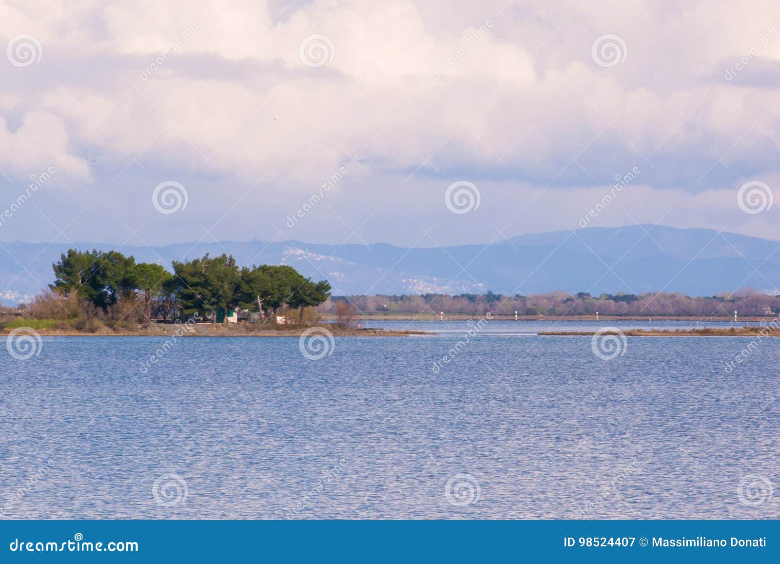 Panoramic View of Grado Lagoon Near Trieste Stock Image - Image of ...