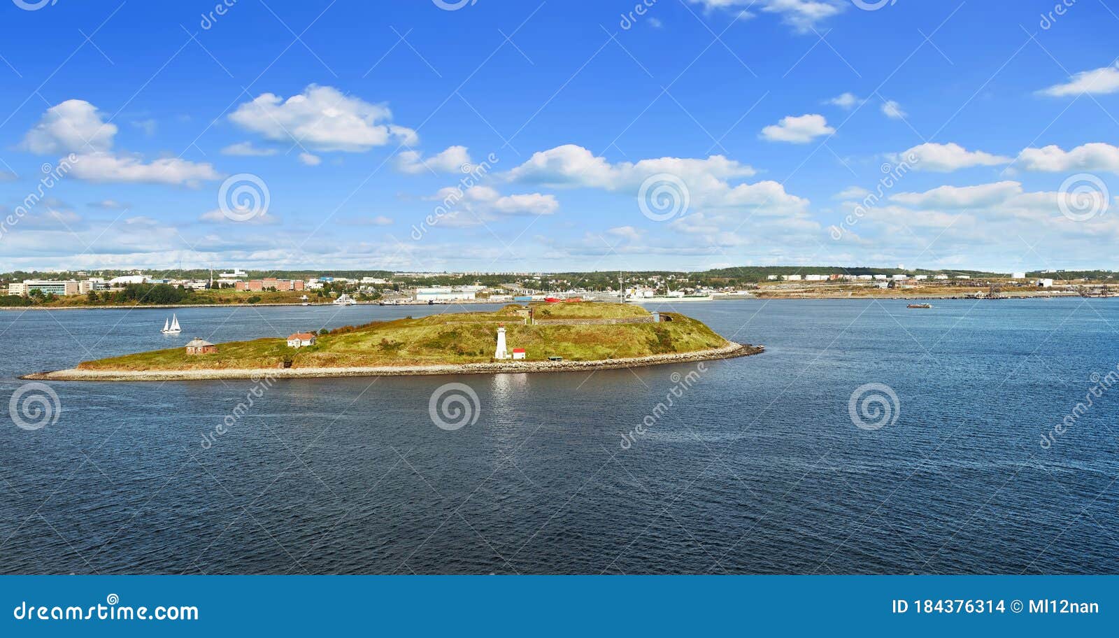 Panoramic View of Halifax Harbor Stock Photo - Image of atlantic ...