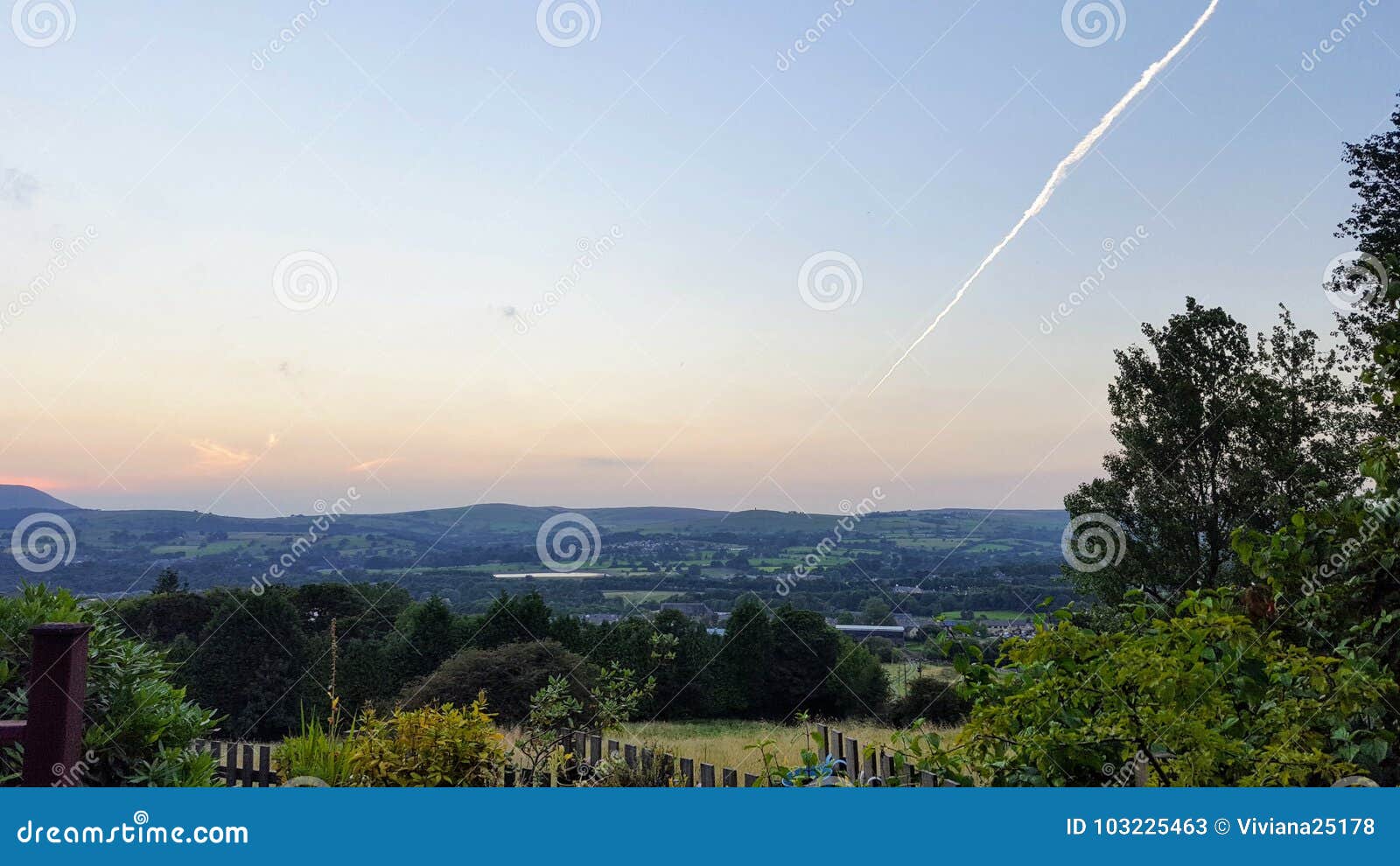 Panoramic View from the Hill Stock Image - Image of stella, hill: 103225463